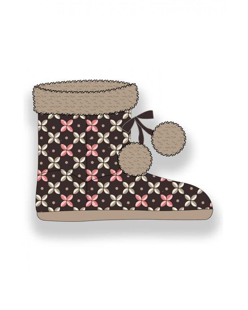 222180 BOTA SEÑORETTA GEOMETRICO - TALLAS: 36, 39; COLOR: unico TALLAS ...